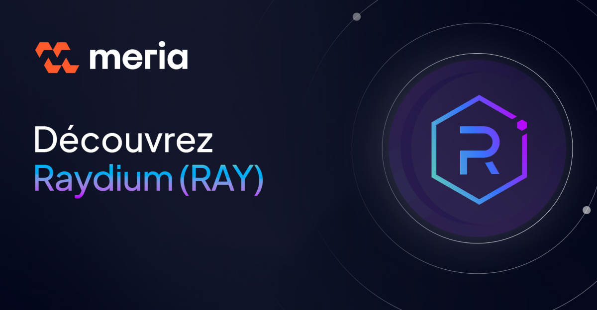 Qu'est ce que Raydium ? Le premier DEX AMM de Solana | Meria